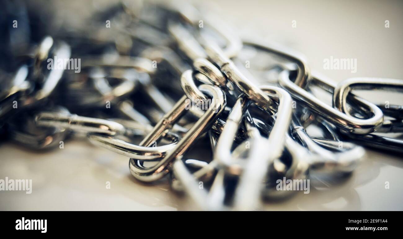 Steel Chain Links Anchor High Resolution Stock Photography and Images ...
