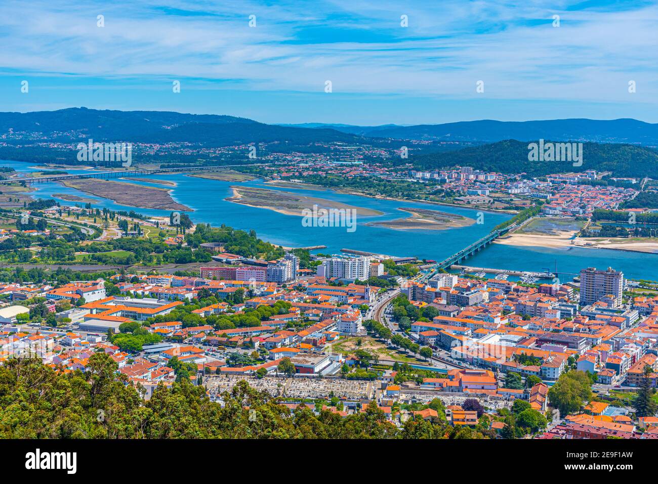 Cityscape of Viana do Castelo in Portugal Stock Photo - Alamy