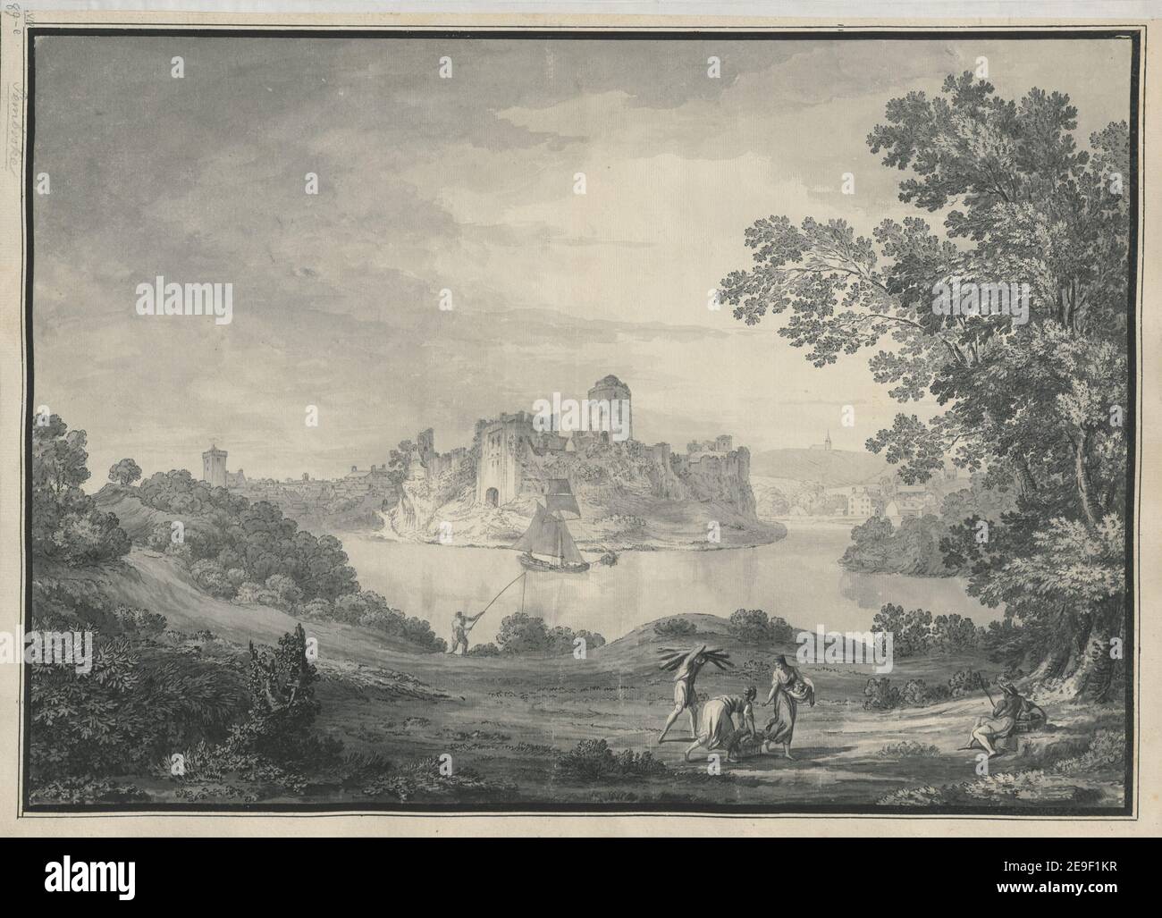 Map of wales pembroke castle hi-res stock photography and images - Alamy