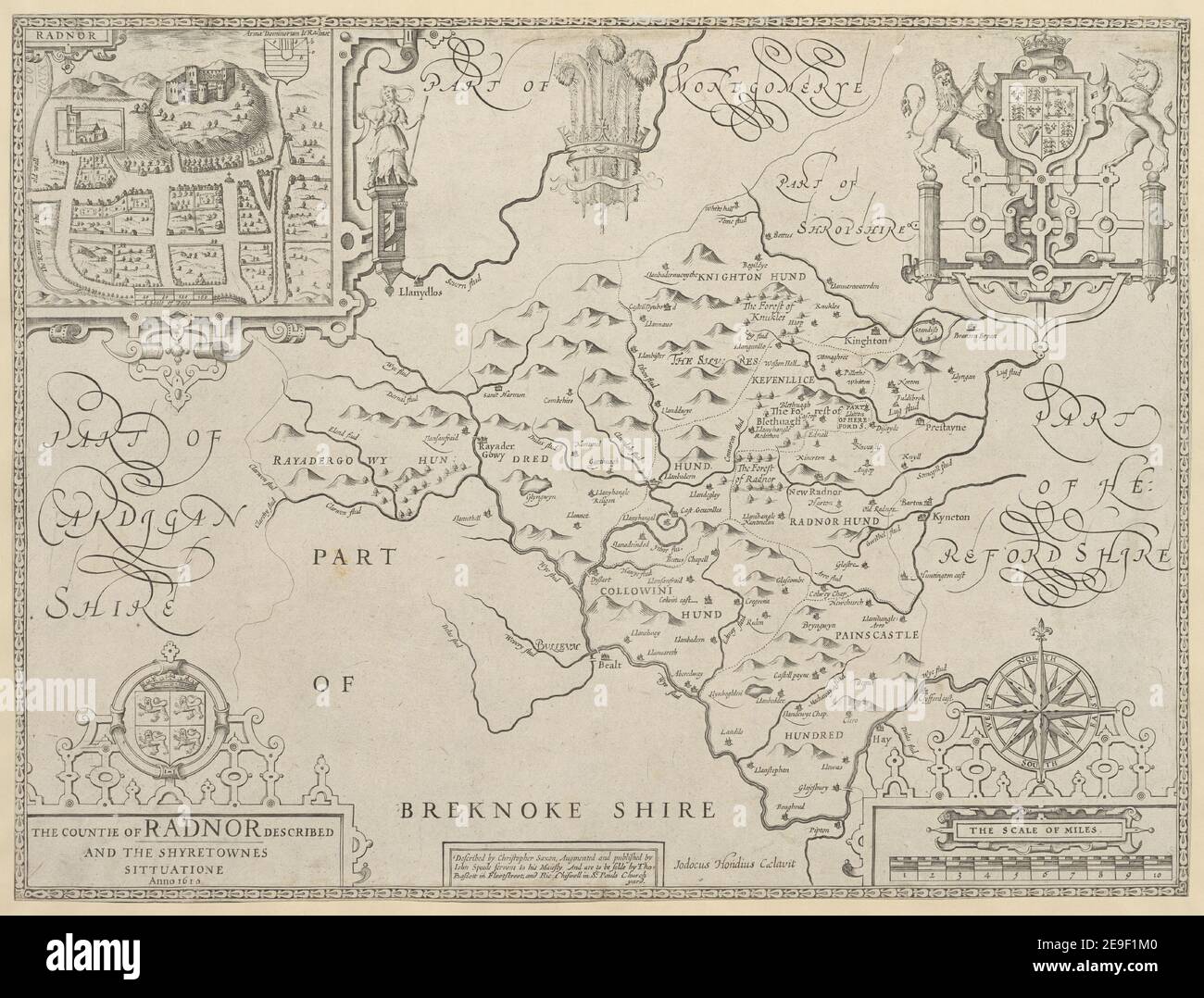 John speed map britain hi-res stock photography and images - Alamy