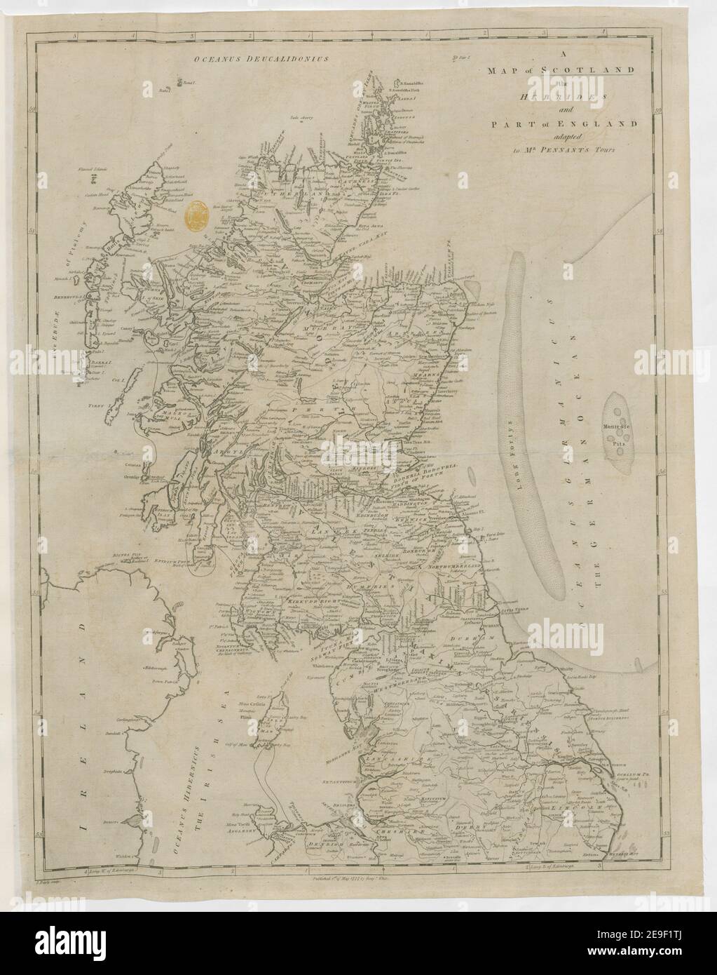 Hebrides map hi-res stock photography and images - Alamy