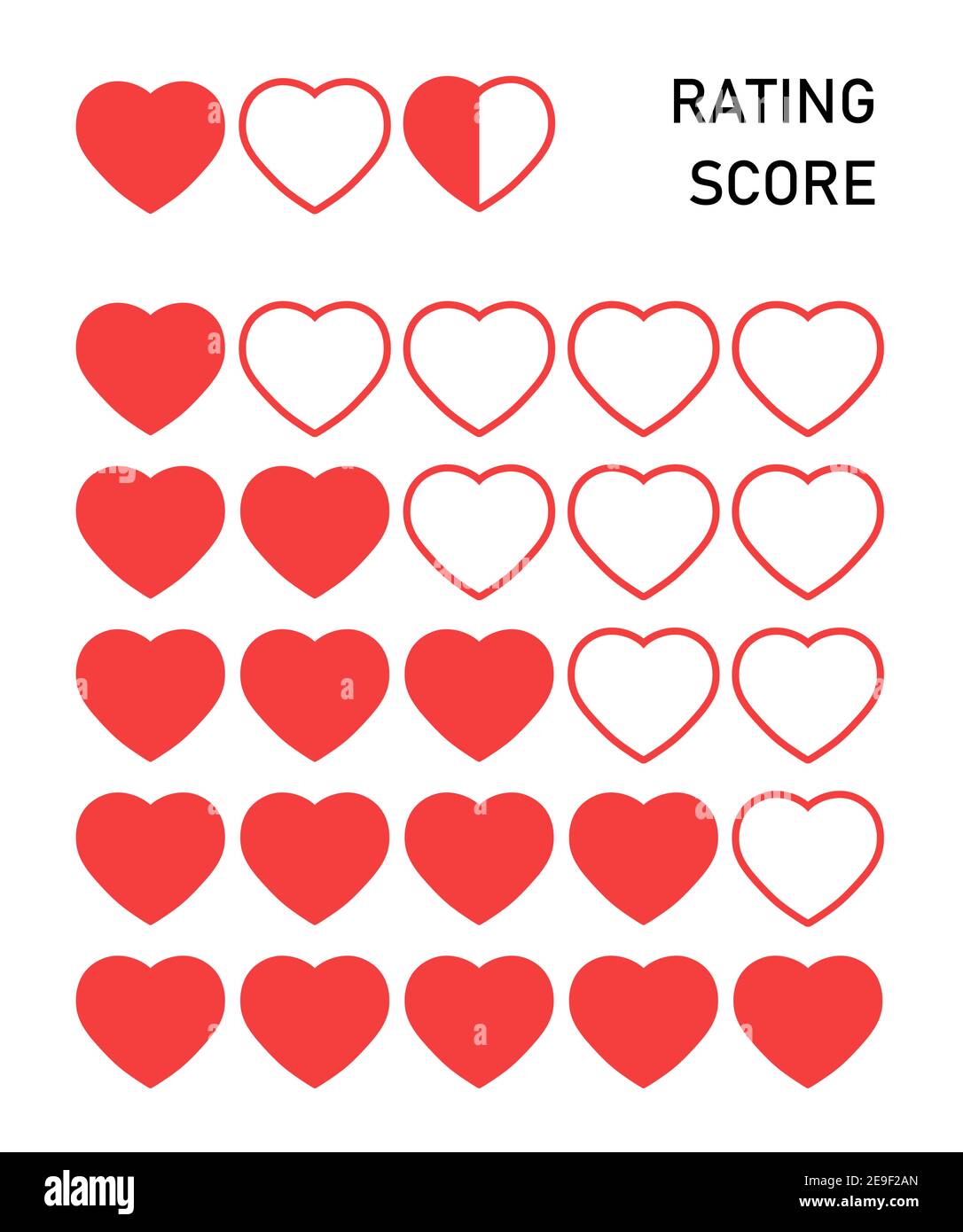 Heart rate icon collection hi-res stock photography and images - Alamy