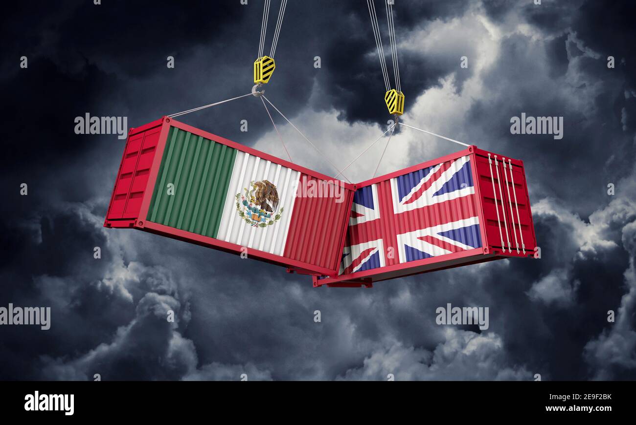 Shipping container mexico hi-res stock photography and images - Alamy
