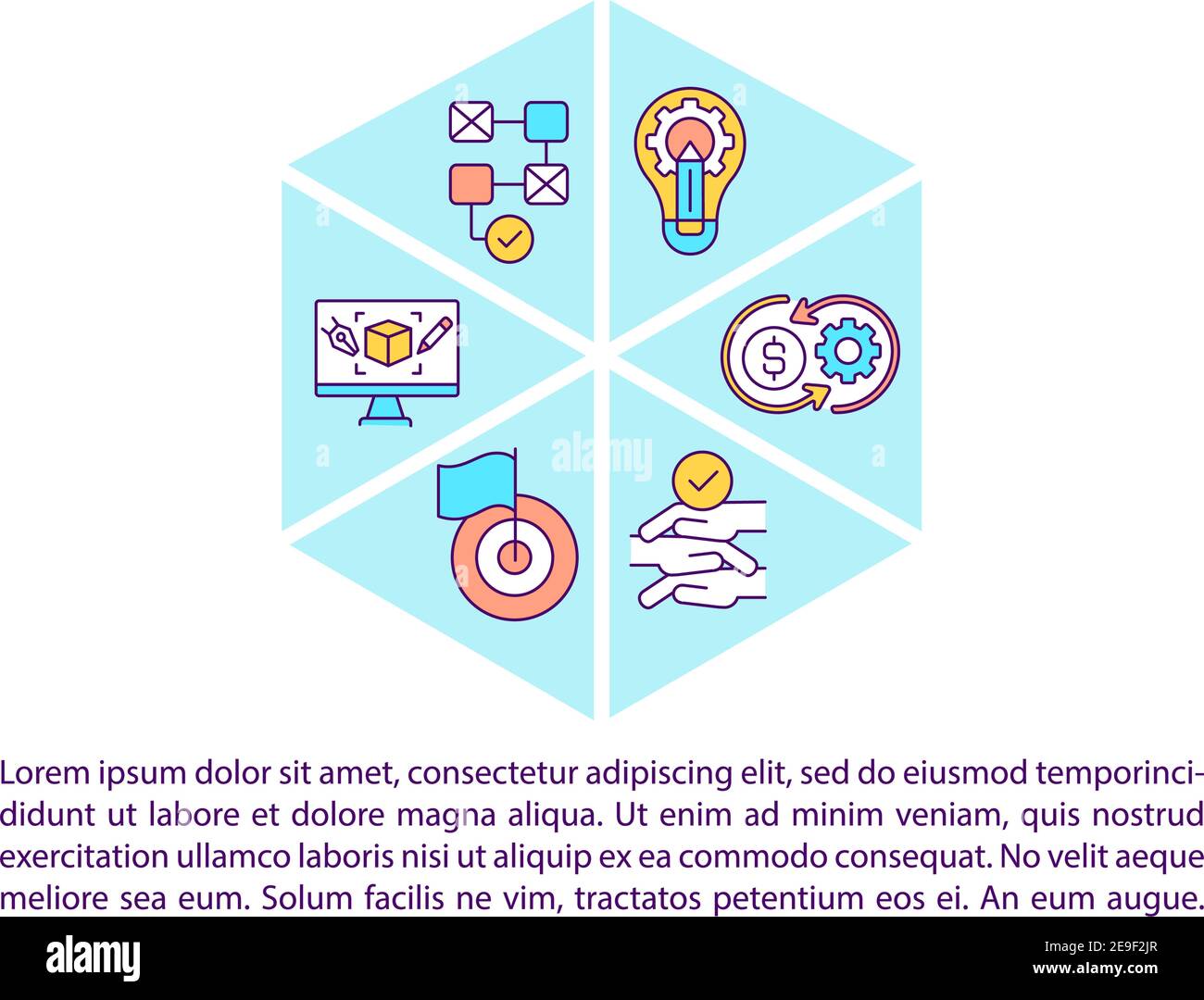 Co creation laboratory concept icon with text Stock Vector Image & Art ...