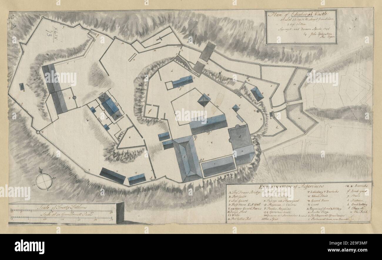 Map of elphinstone hi-res stock photography and images - Alamy