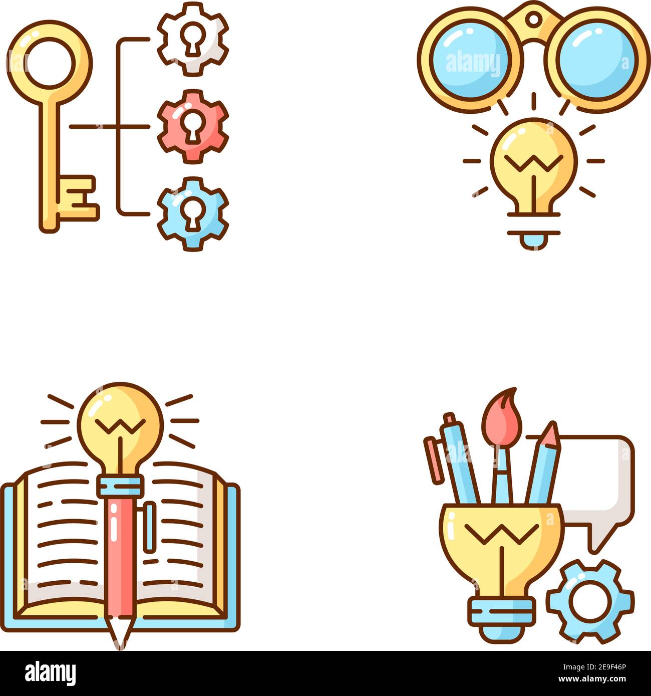 Strategic thinking logo Stock Vector Images - Alamy