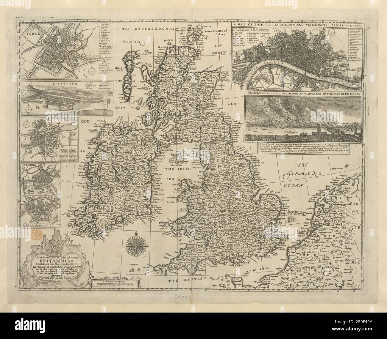 1667 map of london hi-res stock photography and images - Alamy