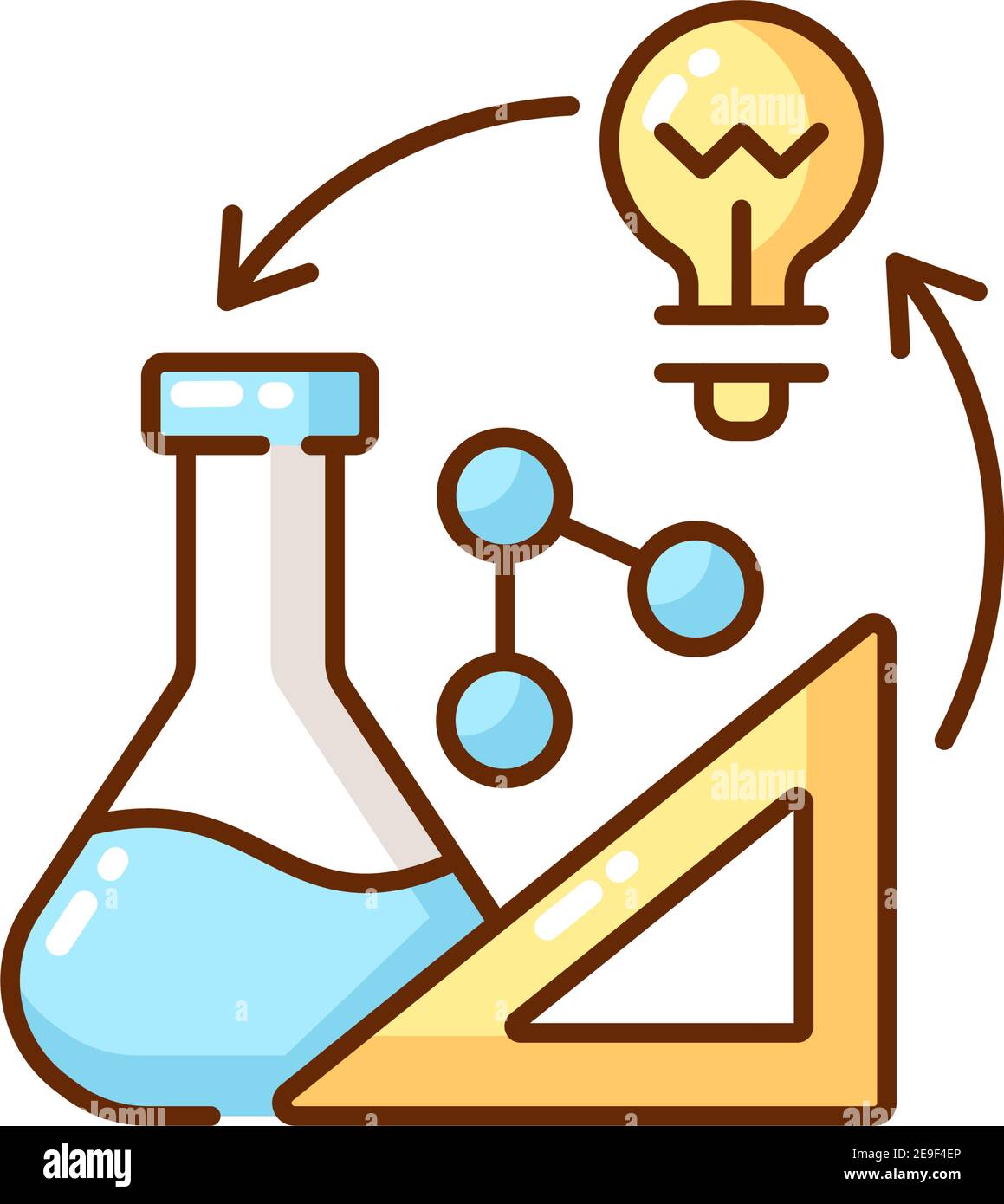 Creativity in STEM RGB color icon Stock Vector Image & Art - Alamy