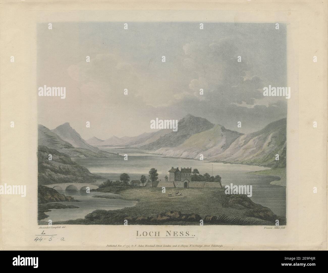 Loch ness on a map hi-res stock photography and images - Alamy