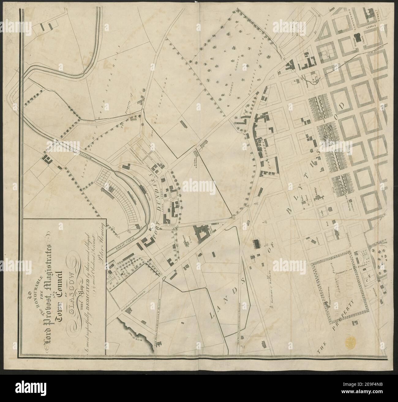 Map of scott city hi-res stock photography and images - Alamy