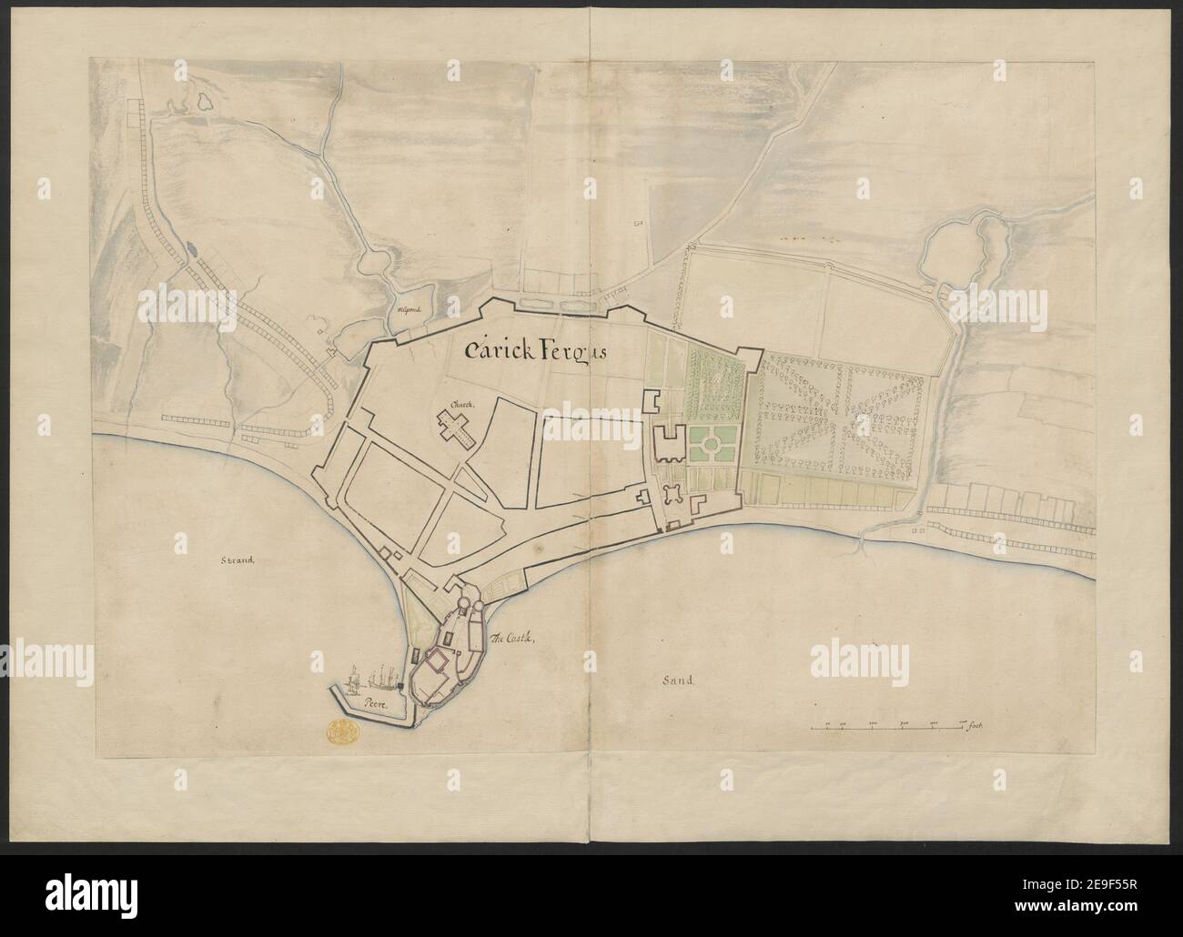 Fergus map hi-res stock photography and images - Alamy