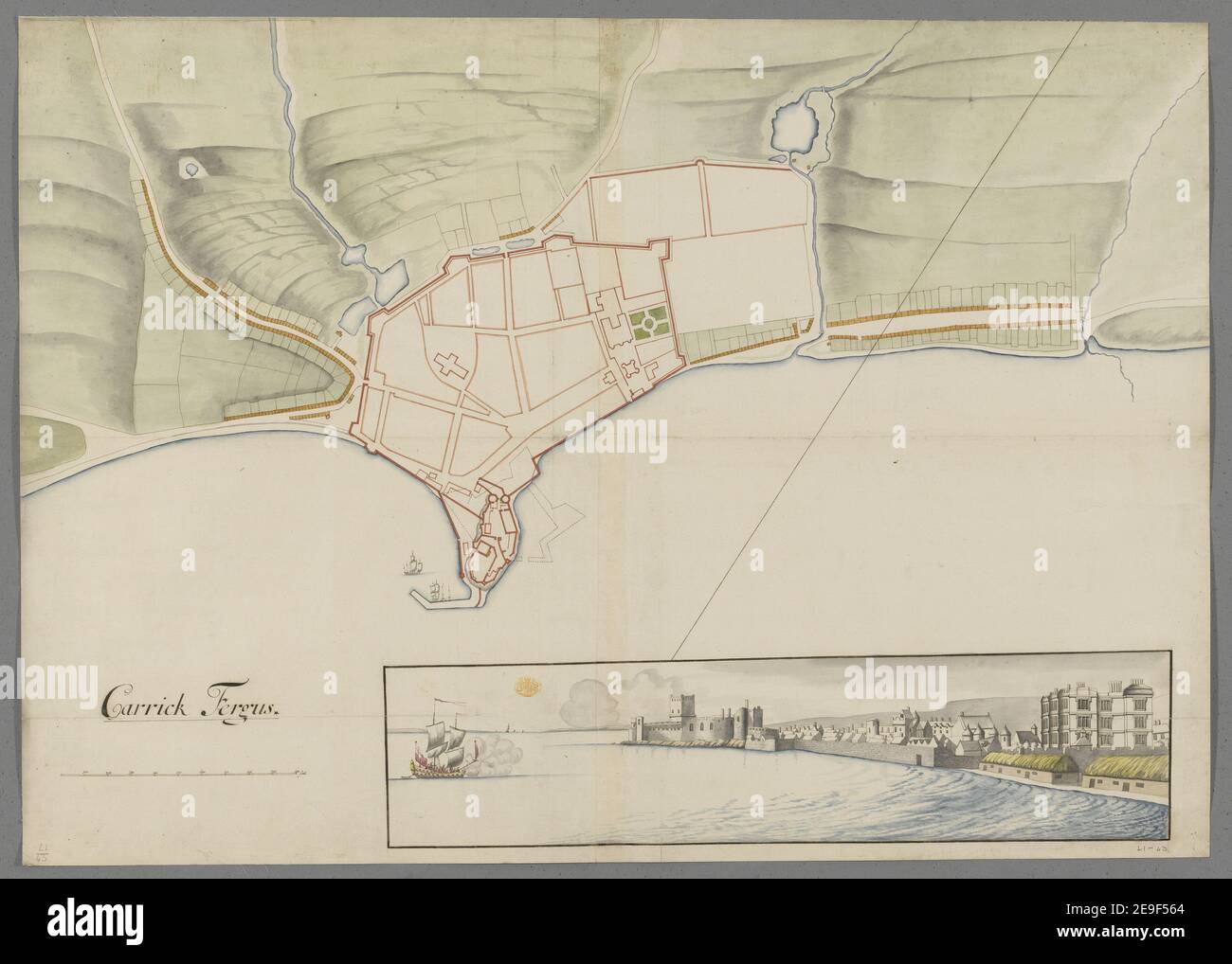 Fergus map hi-res stock photography and images - Alamy