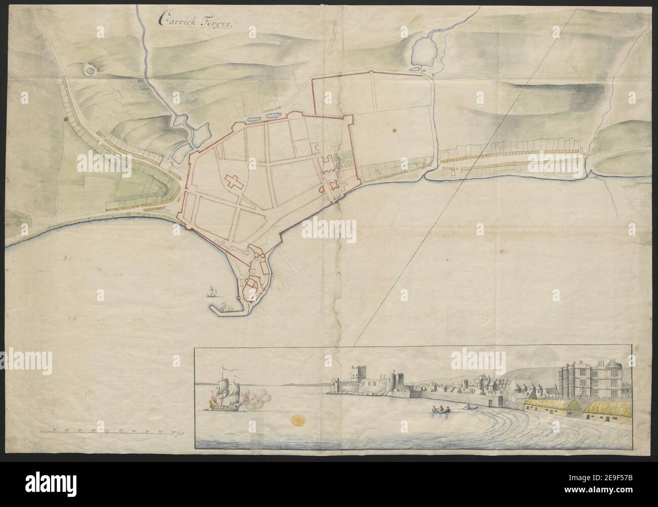 Fergus map hi-res stock photography and images - Alamy