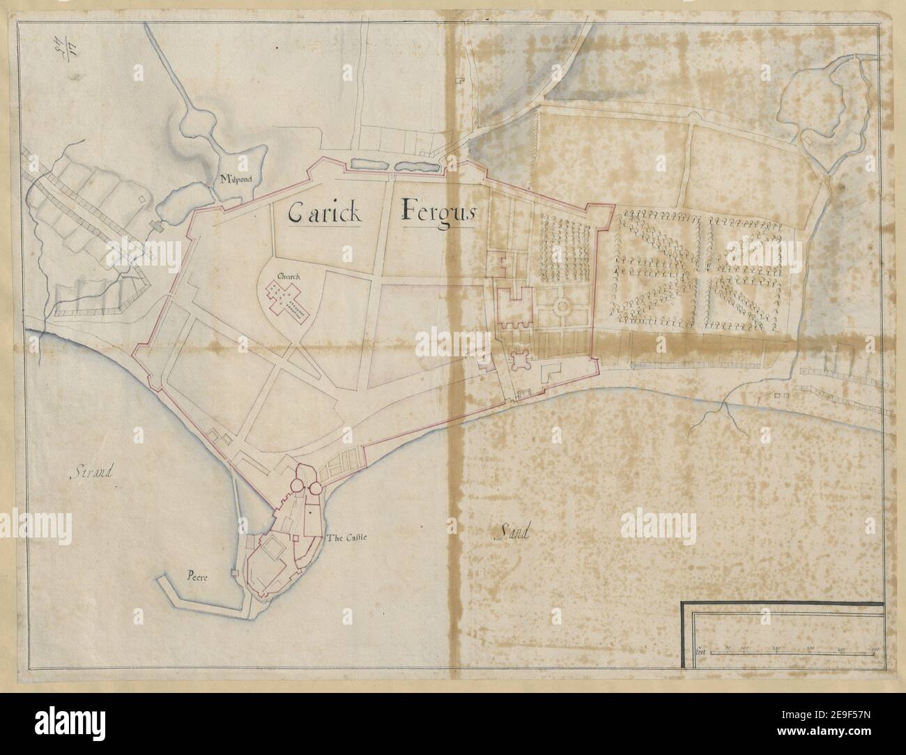 Fergus map hi-res stock photography and images - Alamy