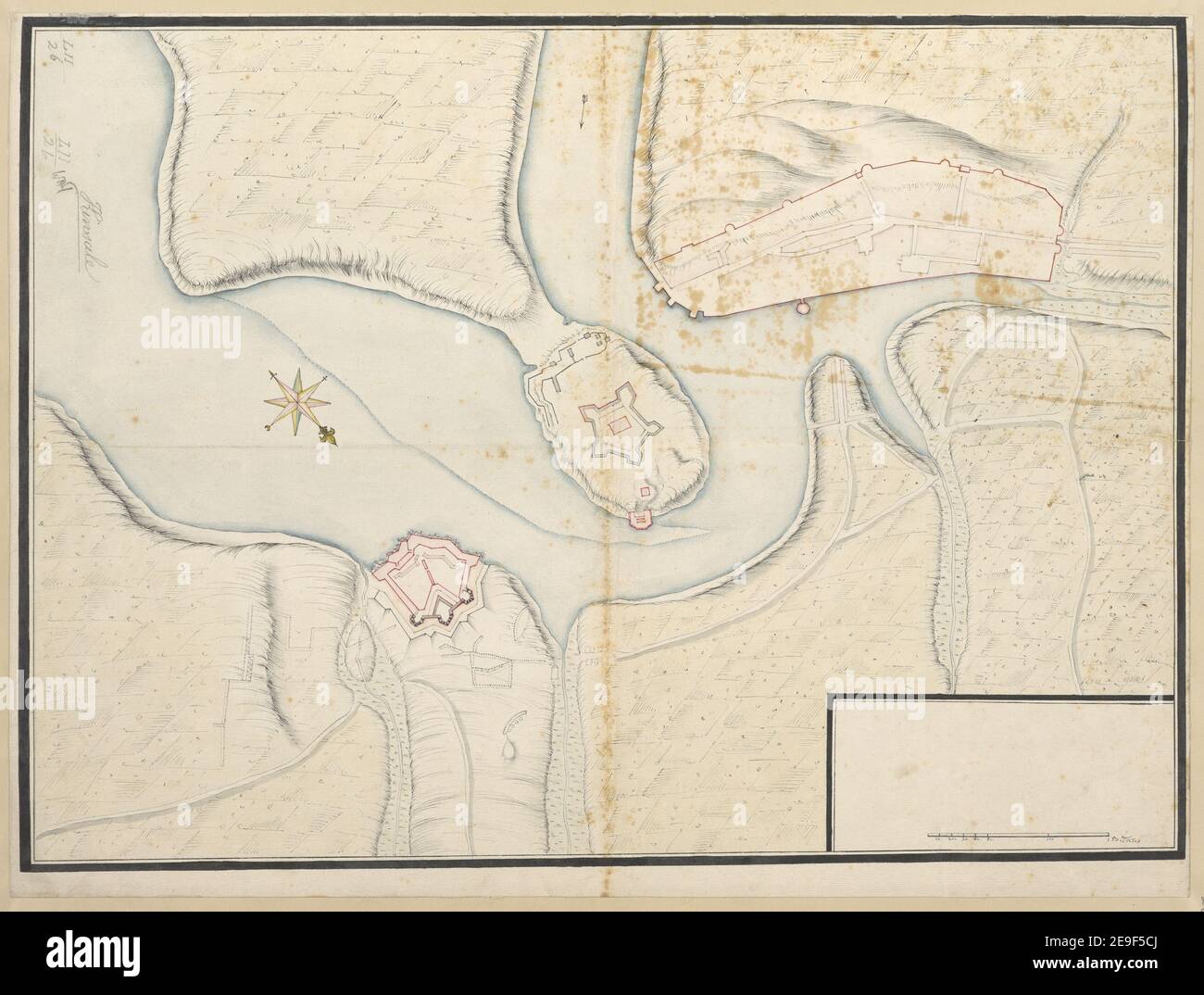 Fort map hi-res stock photography and images - Alamy