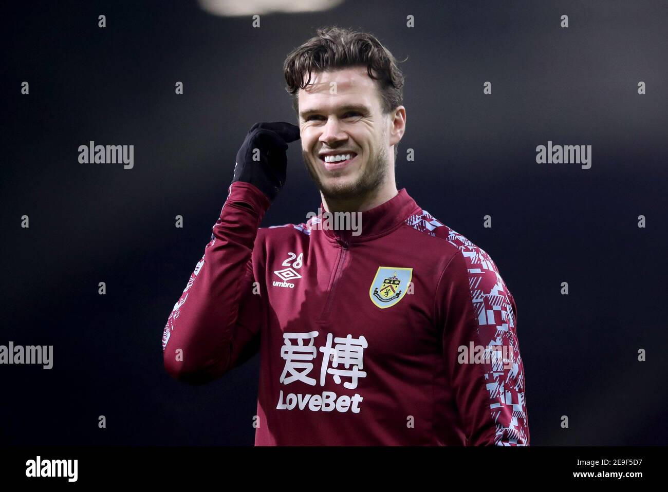 Kevin long burnley 2021 hi-res stock photography and images - Alamy