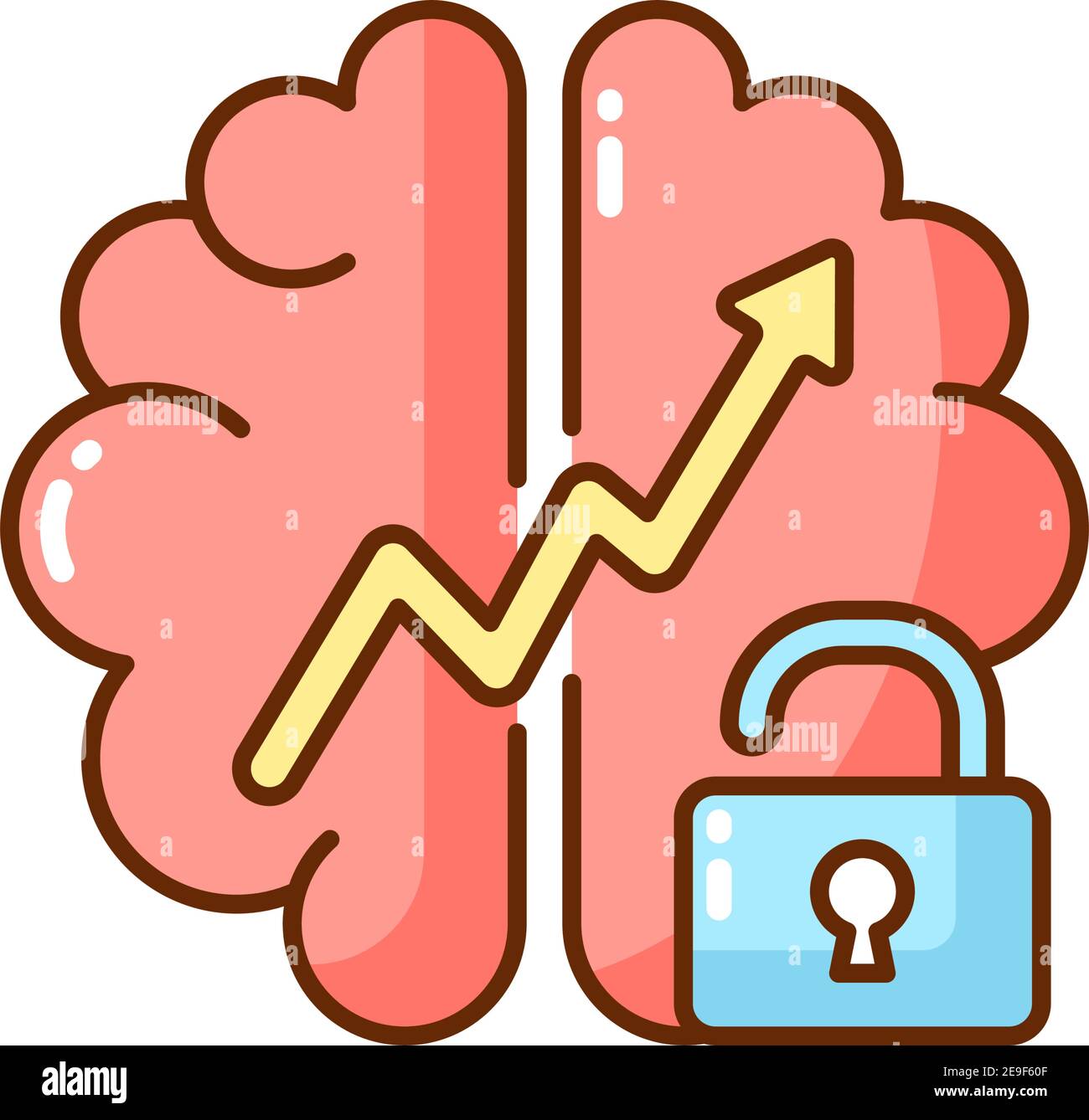 Growth mindset RGB color icon Stock Vector Image & Art - Alamy