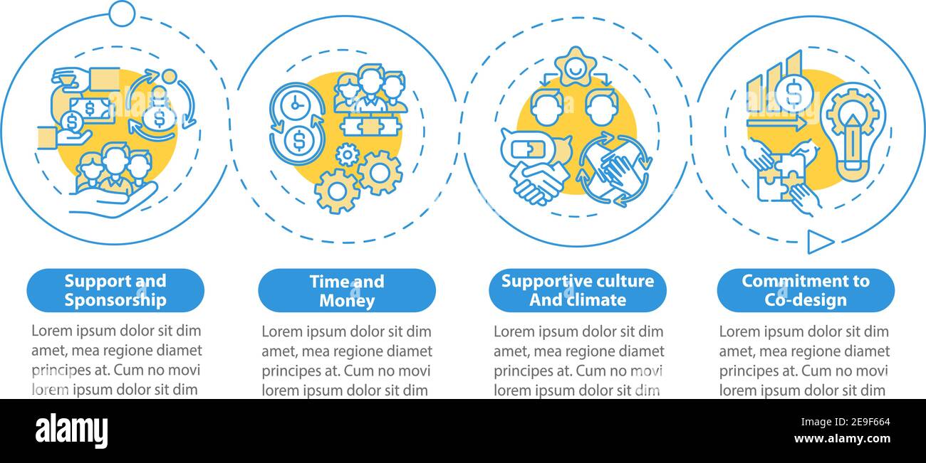 States for co-design vector infographic template Stock Vector Image ...