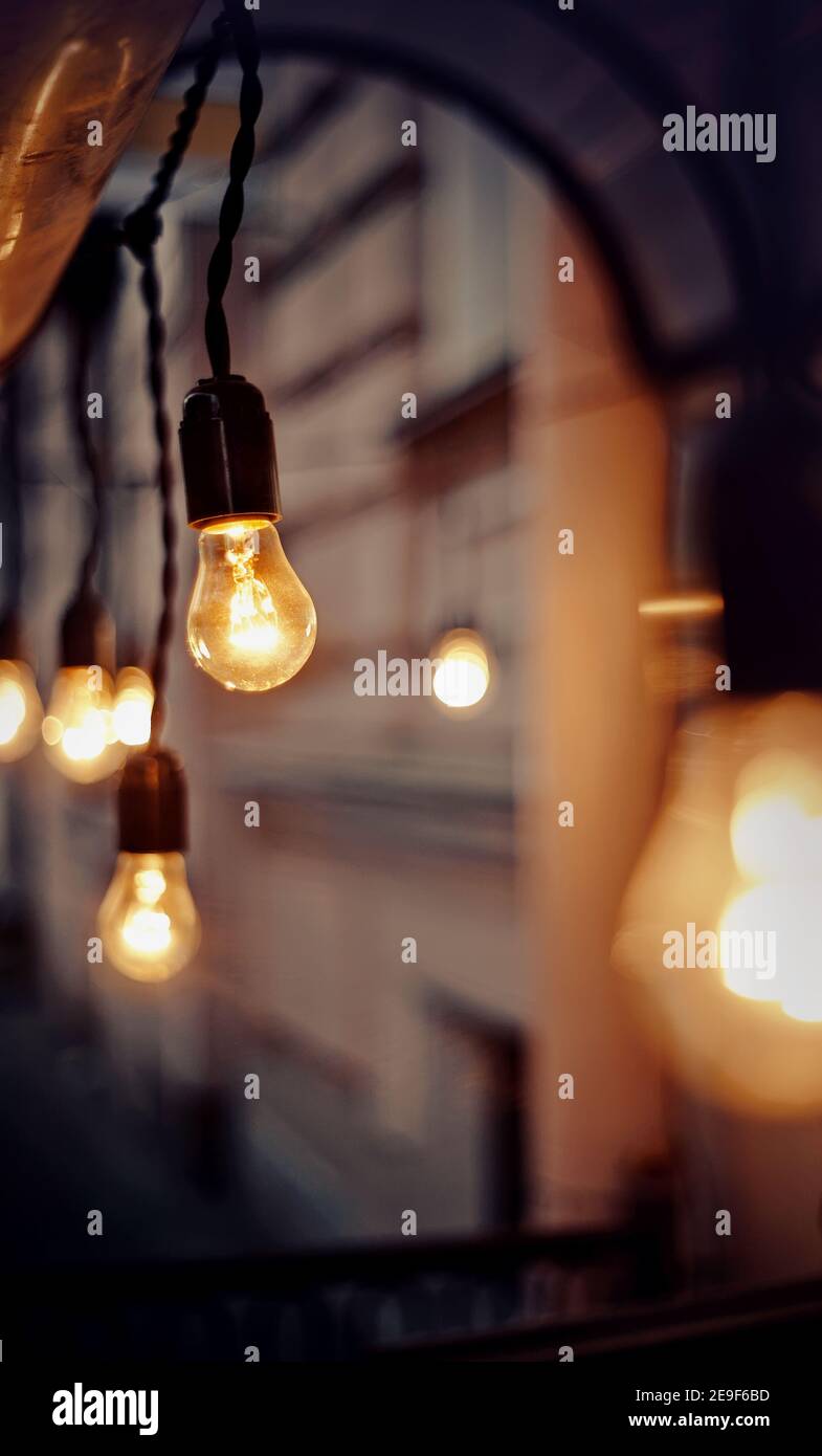 Incandescent lighting electric light hi-res stock photography and ...