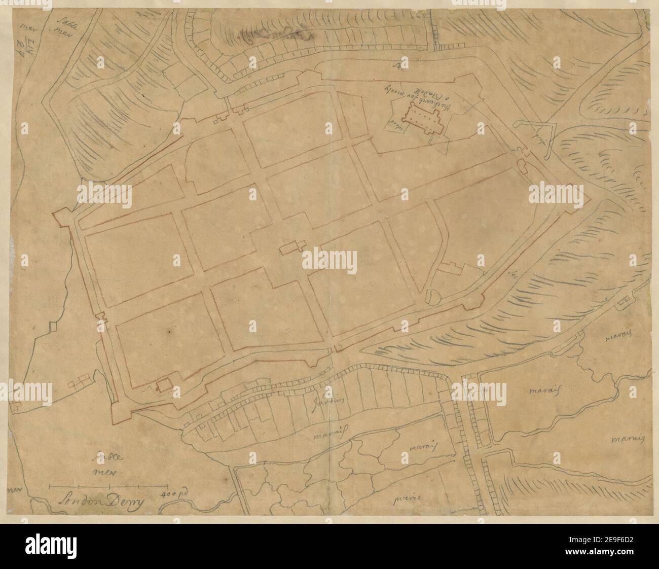 Map of londonderry hi-res stock photography and images - Alamy