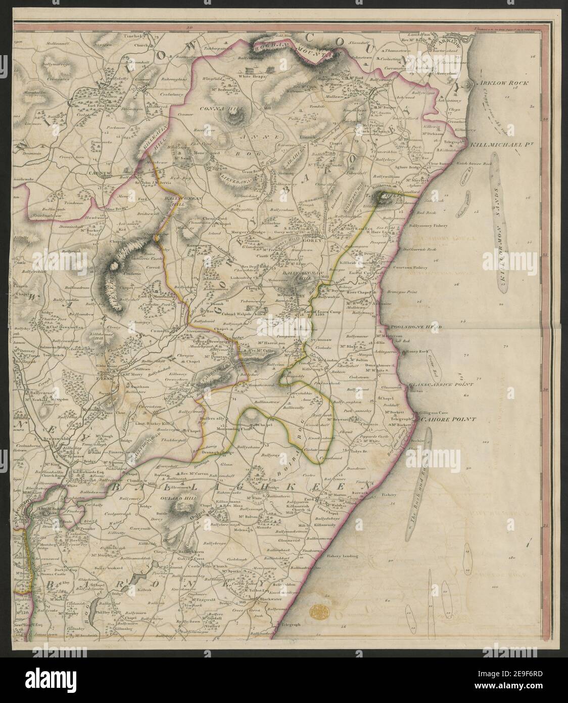 Wexford Map High Resolution Stock Photography and Images - Alamy