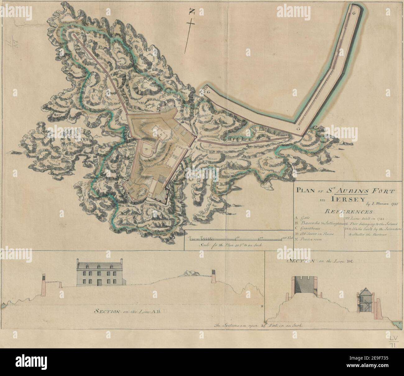 Fort george guernsey hi-res stock photography and images - Alamy