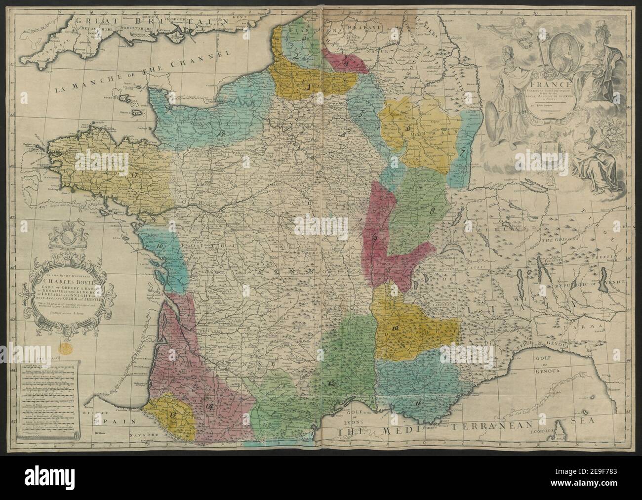 Copperplate map of london hi-res stock photography and images - Alamy