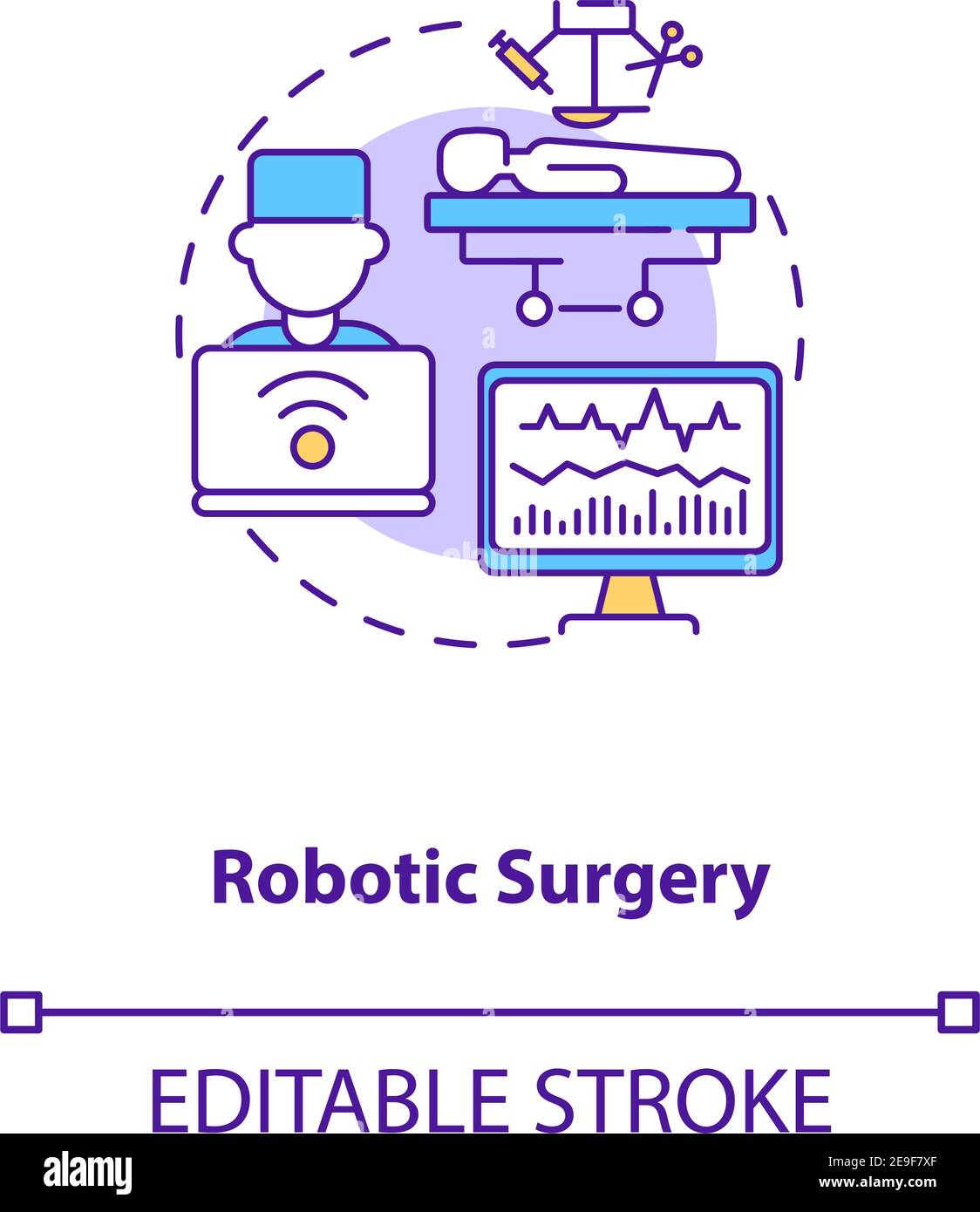 Surgical robotics Stock Vector Images - Alamy