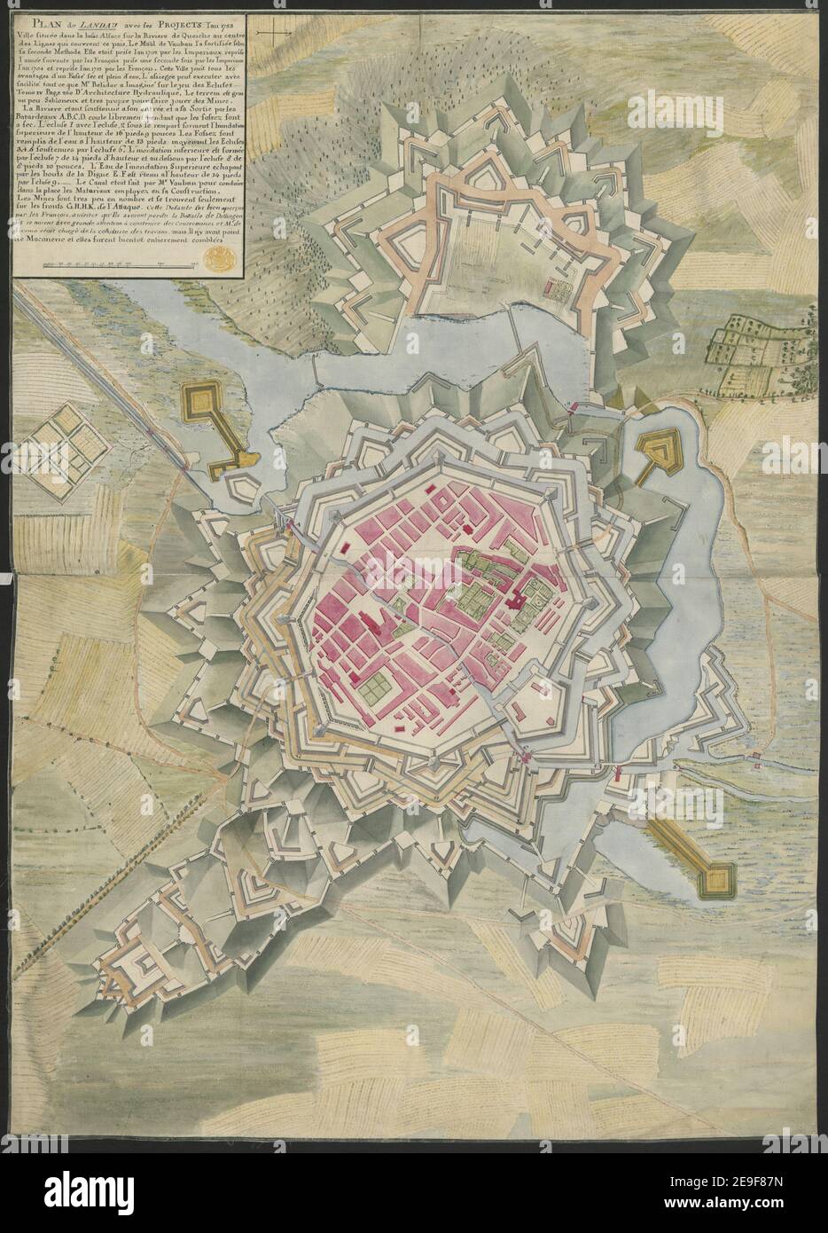 Map of landau hi-res stock photography and images - Alamy