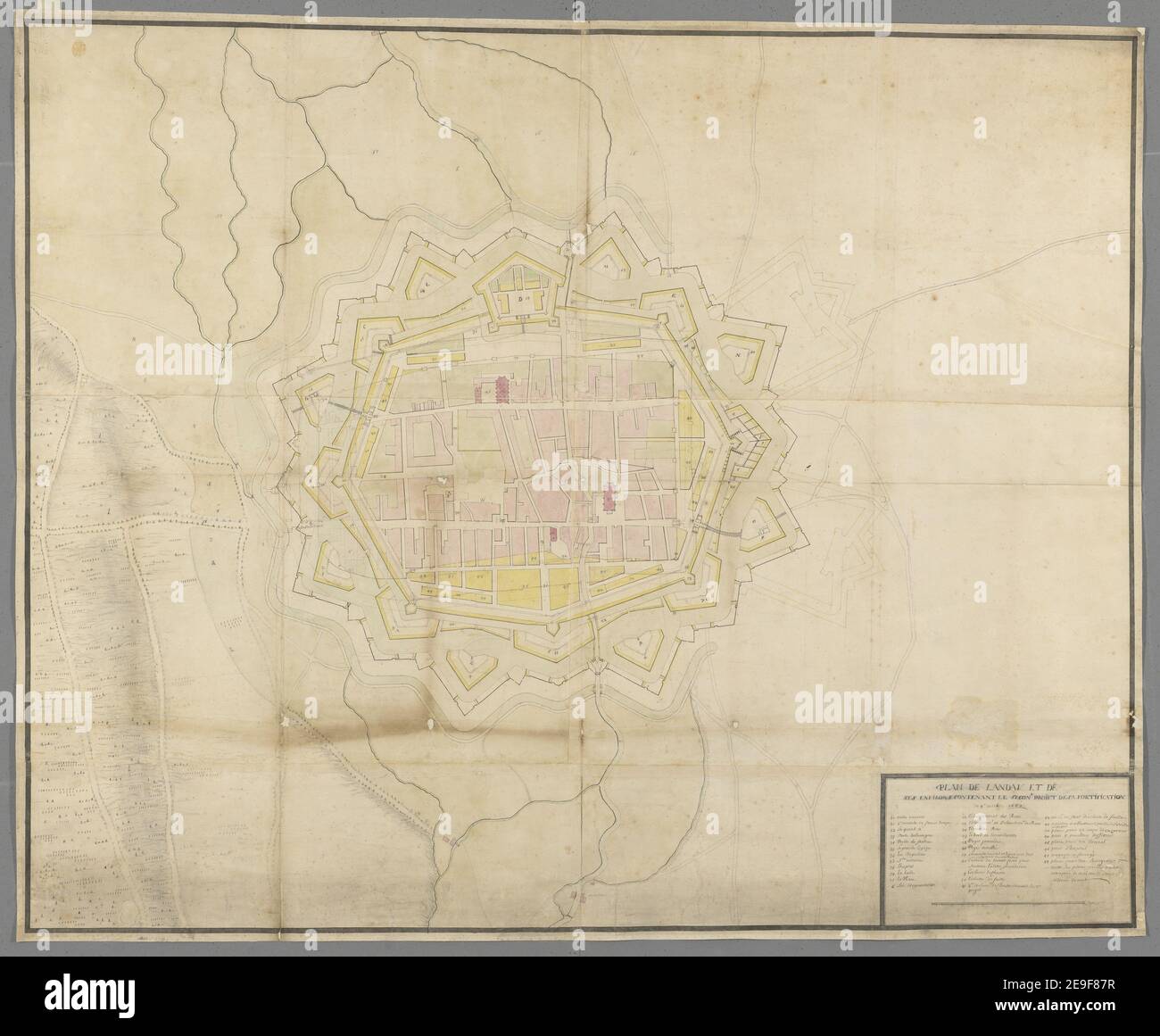 Map of landau hi-res stock photography and images - Alamy