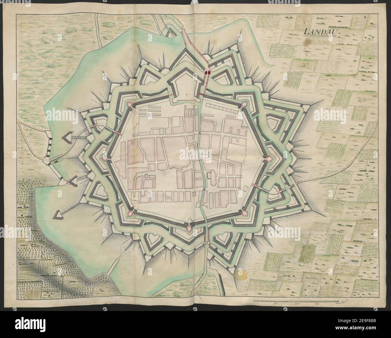 Map of landau hi-res stock photography and images - Alamy