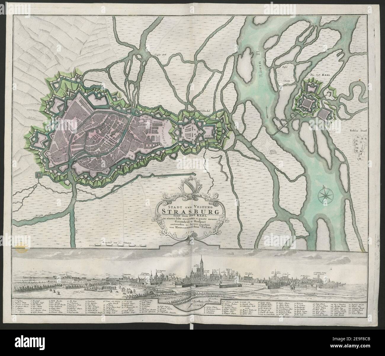 Map of strasburg hi-res stock photography and images - Alamy