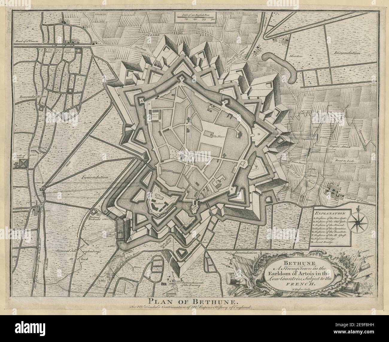Map of bethune hi-res stock photography and images - Alamy