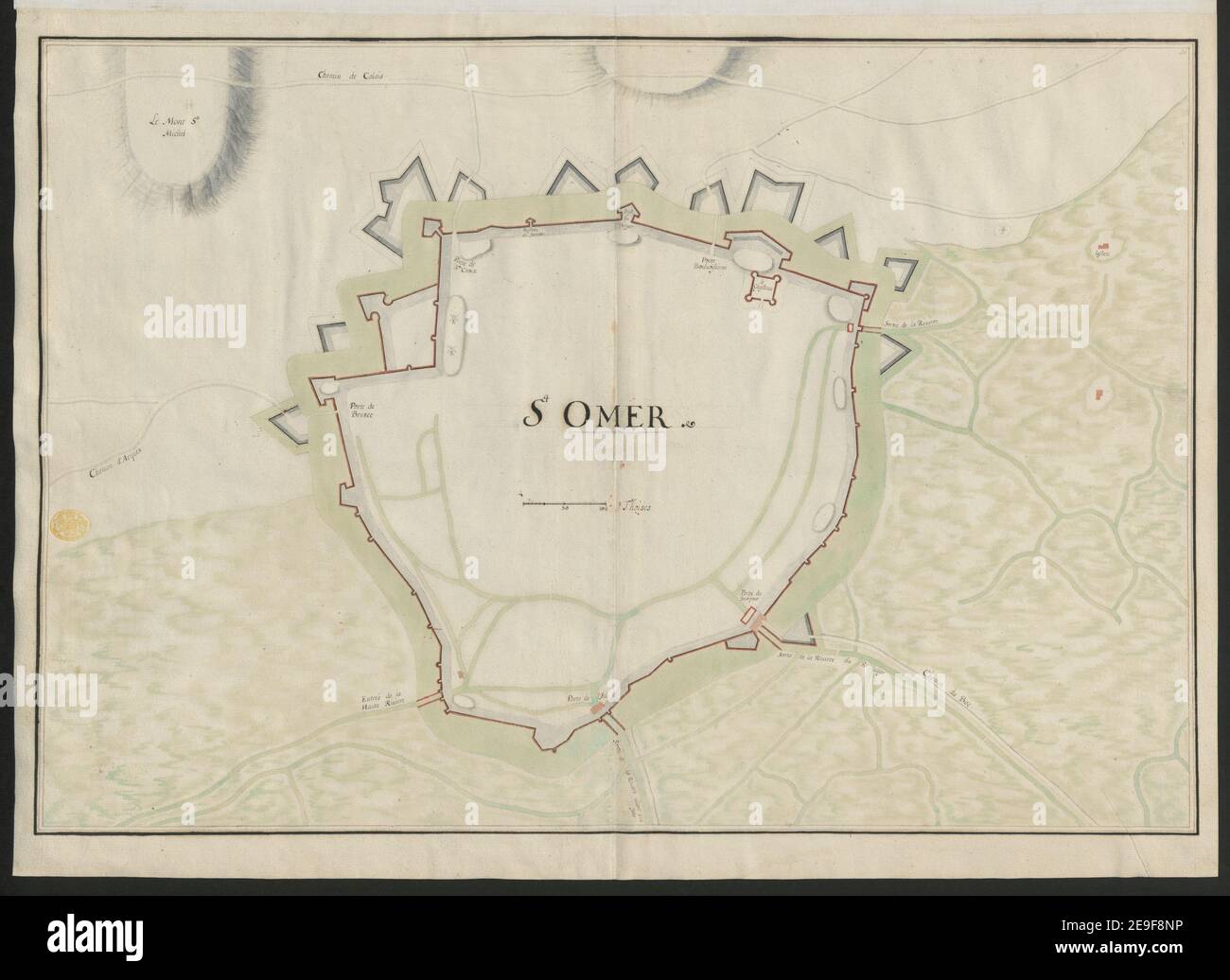 ST. OMER. Map information: Title: ST. OMER. 58.90. Date of publication ...