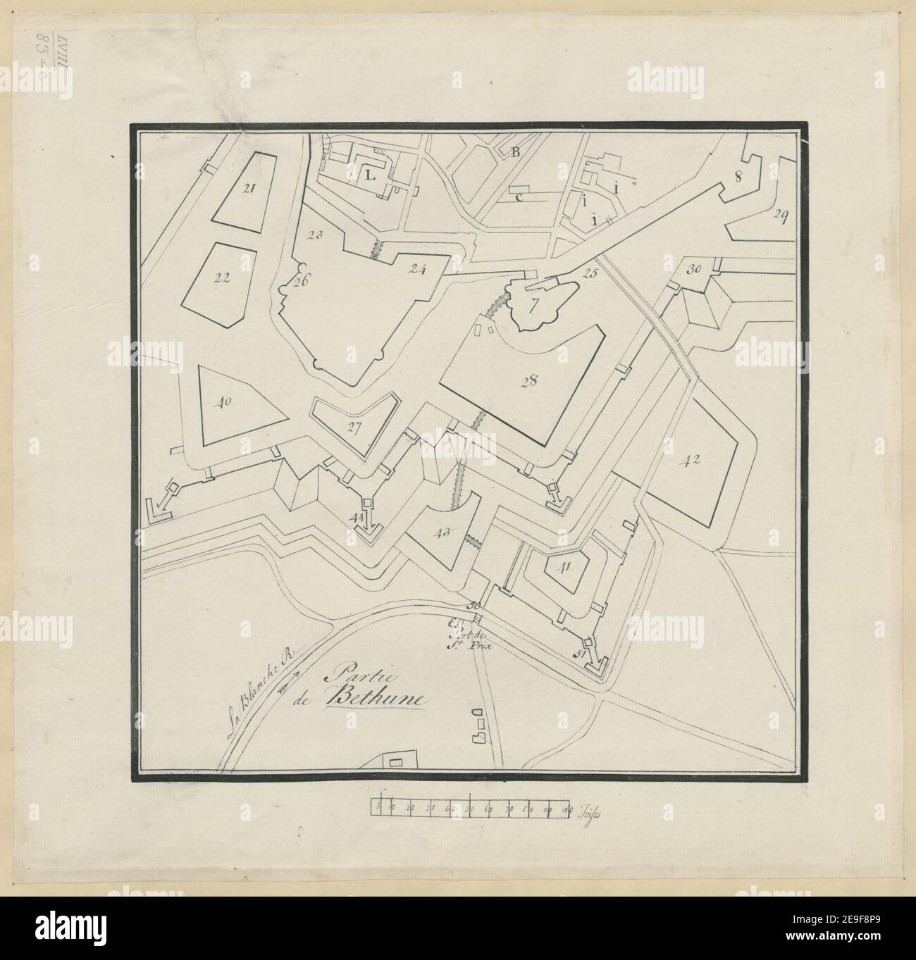 Map of bethune hi-res stock photography and images - Alamy