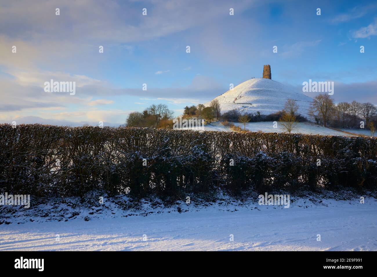 Somerset snow hi-res stock photography and images - Alamy