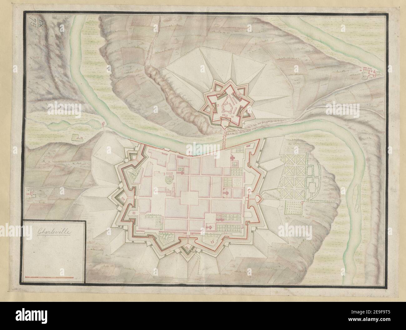 Charleville map hi-res stock photography and images - Alamy