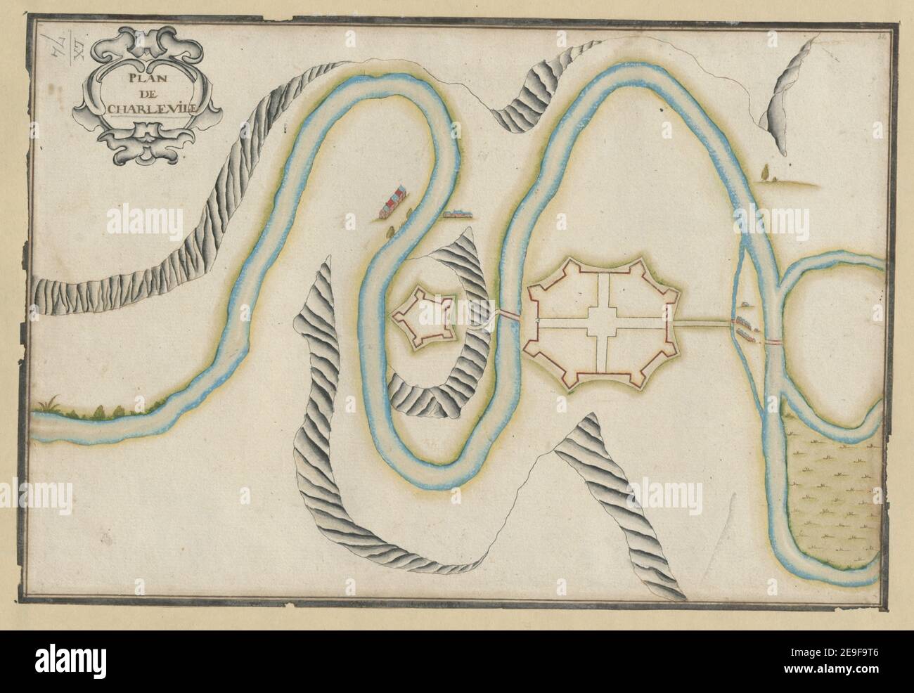Charleville map hi-res stock photography and images - Alamy