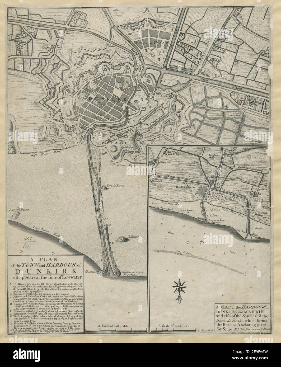 Dunkirk map hi-res stock photography and images - Alamy