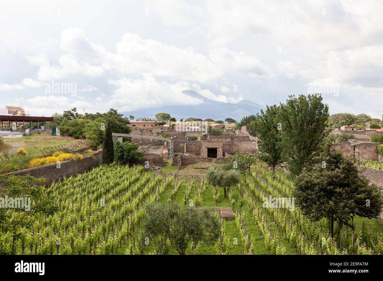POMPE, ITALY - Jun 02, 2019: Inside the ancient city of Pompei Stock ...
