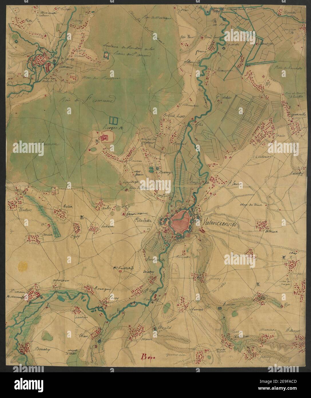 Map of hainaut hi-res stock photography and images - Alamy
