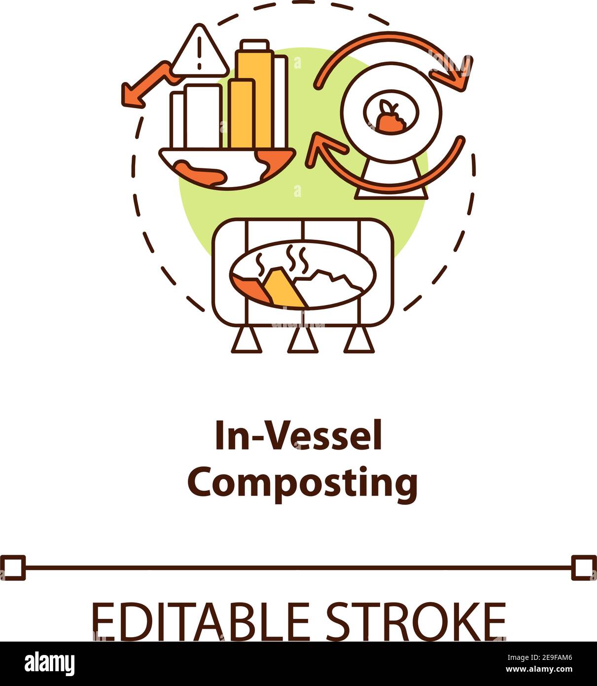 In-vessel composting concept icon Stock Vector Image & Art - Alamy In-vessel composting concept icon Stock Vector Image & Art - Alamy