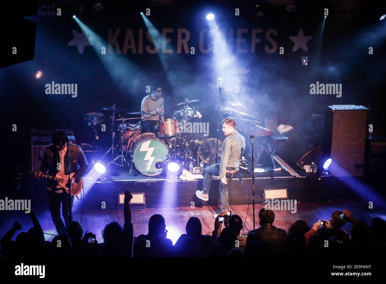 Ricky Wilson of The Kaiser Chiefs performing live on stage at the Scala ...