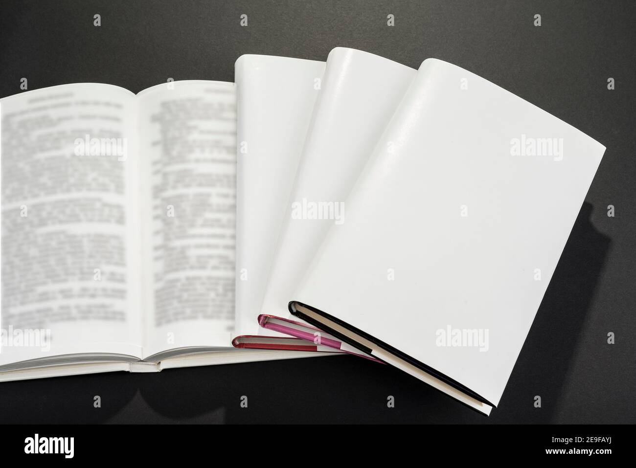 Blank book covers hi-res stock photography and images - Alamy