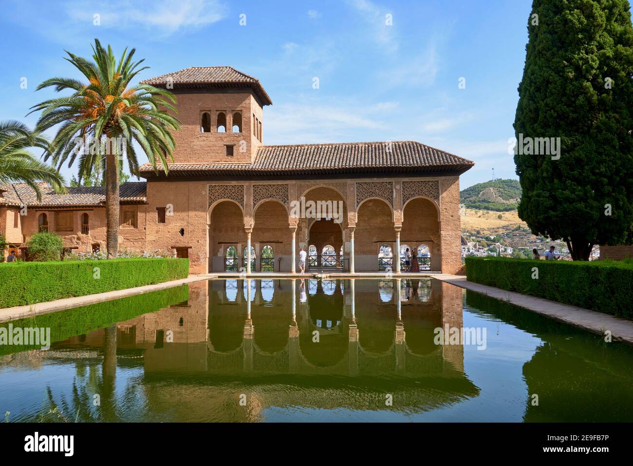 Partal Palace, Alhambra, Granada, Spain Stock Photo - Alamy