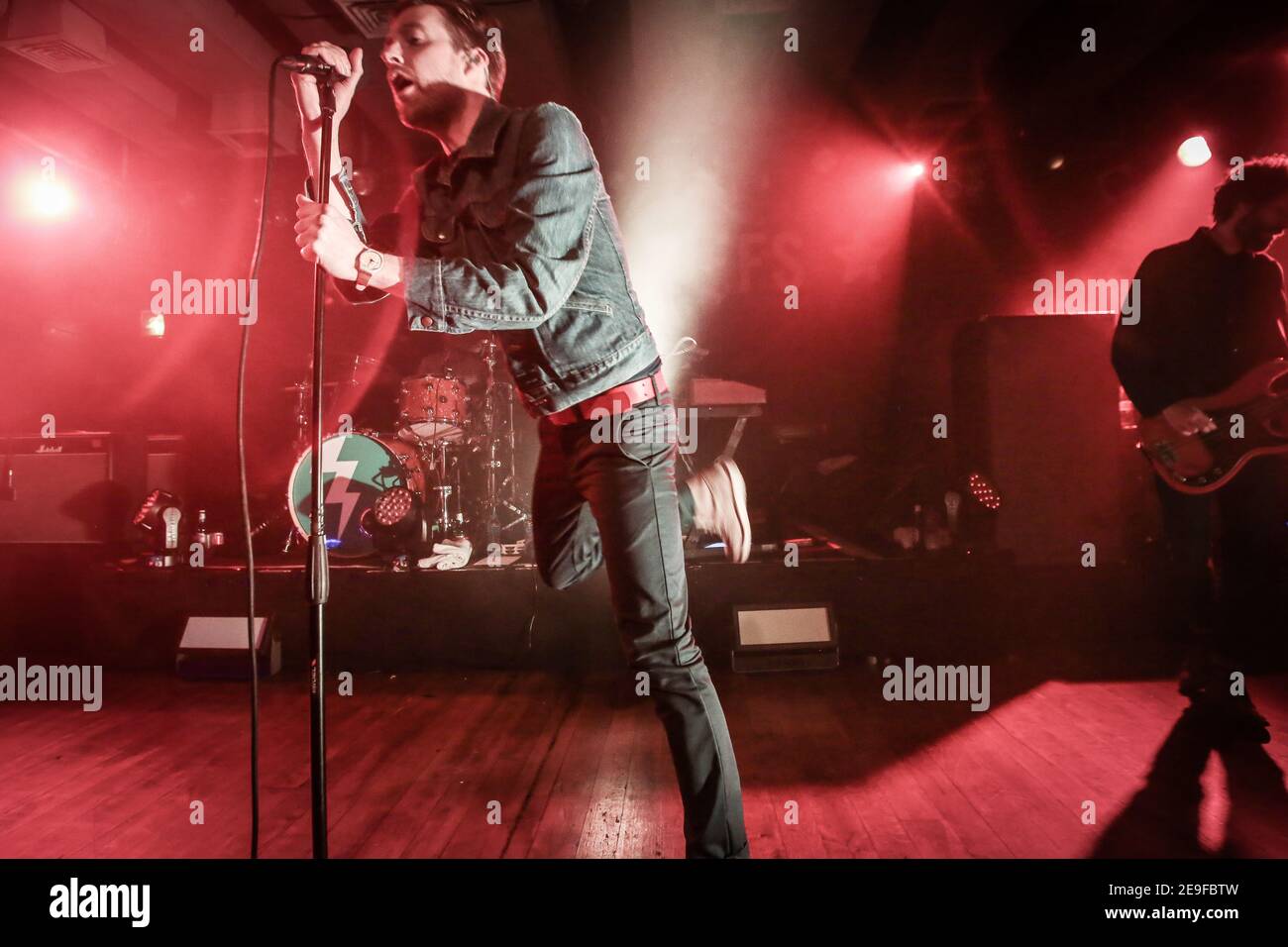 Ricky Wilson of The Kaiser Chiefs performing live on stage at the Scala ...