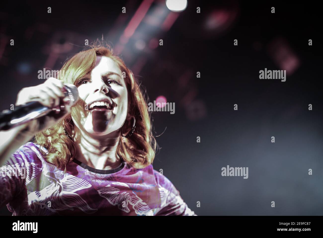 Katy B live on stage at KOKO in London Stock Photo - Alamy