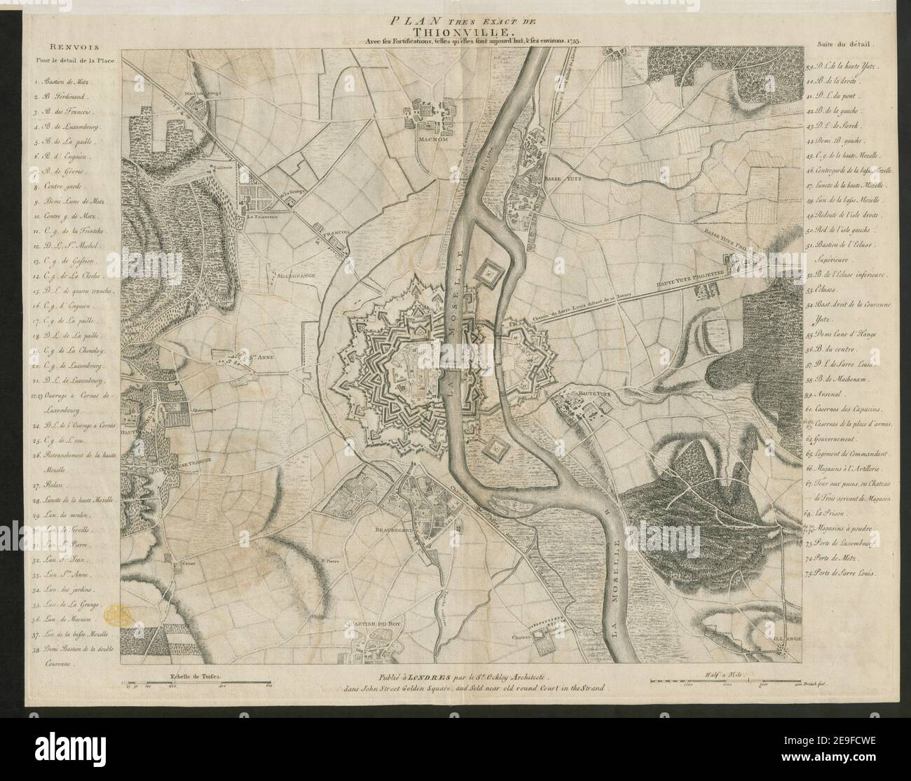 Map of thionville hi-res stock photography and images - Alamy