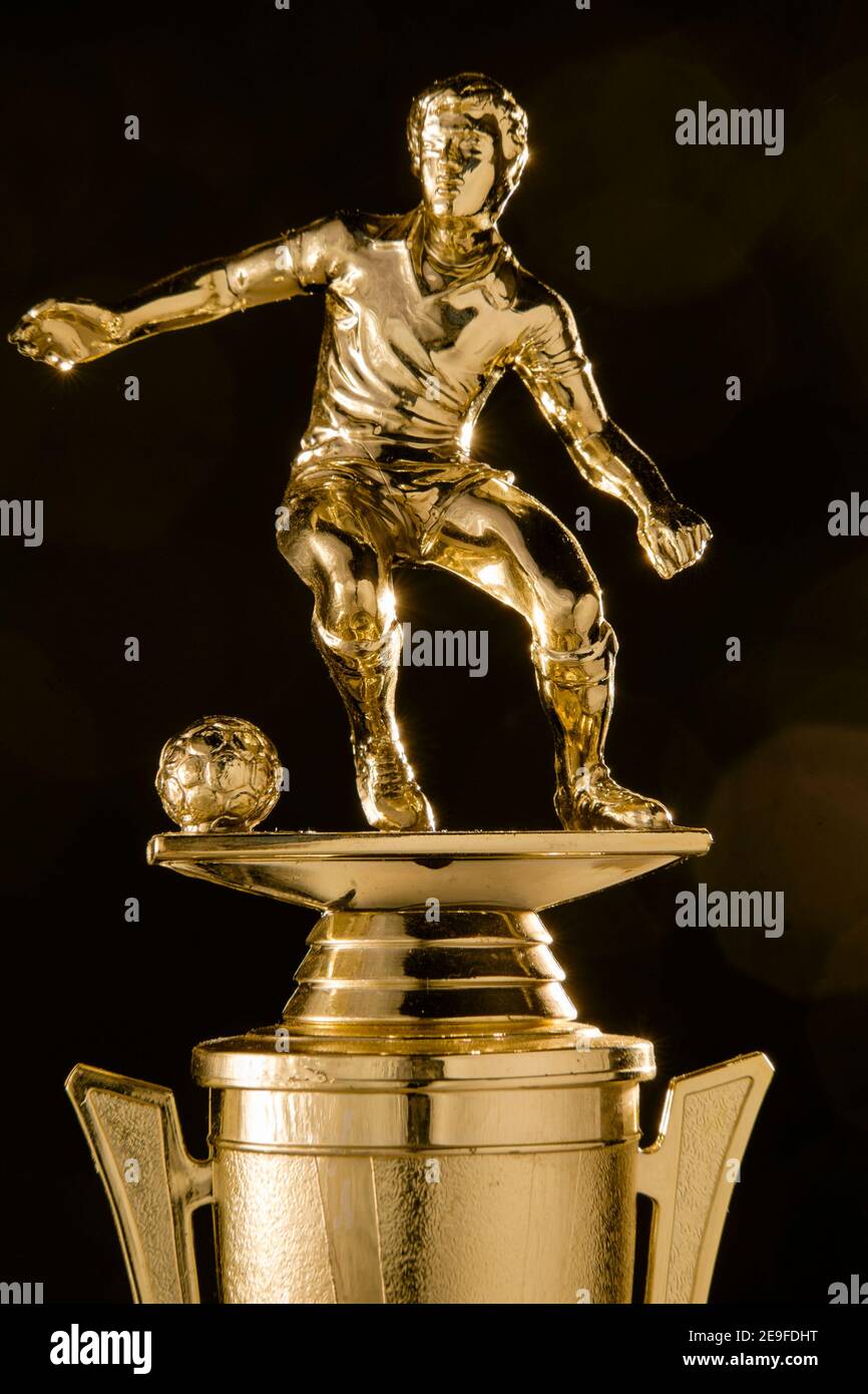 Football trophy hi-res stock photography and images - Alamy
