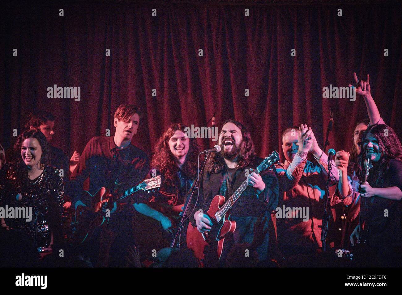 The Magic Numbers rounding off their UK tour on stage at Bush Hall in ...